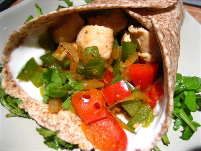 Wraps de poulet à la mexicaine - Happy papilles