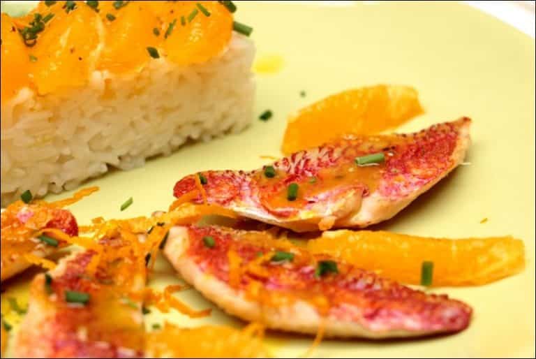 Filets de rouget sauce à l'orange - Happy papilles