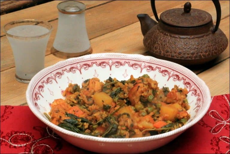 Rouz jerbi - riz djerbien au poulet - Happy papilles