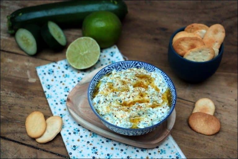 Dip de courgette et concombre au combava de Yotam Ottolenghi - Happy ...