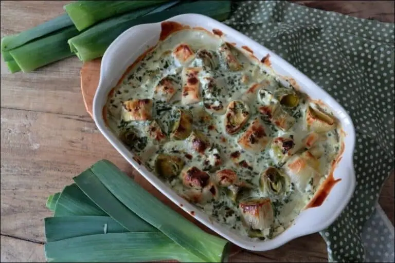 Gratin De Poireaux Et Chèvre Frais Happy Papilles