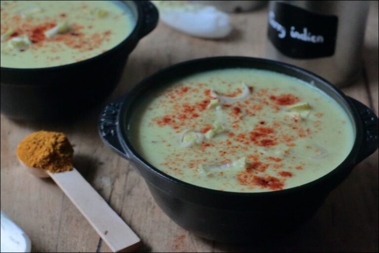 Velouté d'endives au curry - Happy papilles