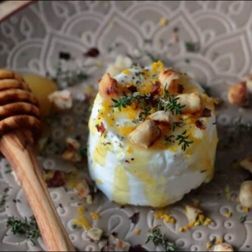 Faisselle aux noisettes et miel - Happy papilles