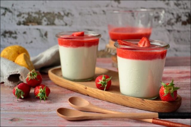 Mousse de fromage blanc aux fraises - Happy papilles