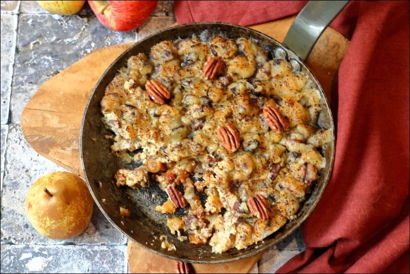 Crumble de pomme poire façon cookie moelleux - Happy papilles