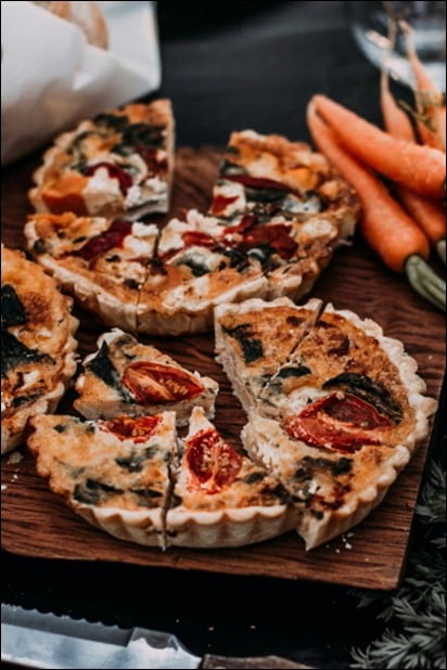 Quiche végétarienne aux Tranches Végé Lentilles Corail - Happy papilles