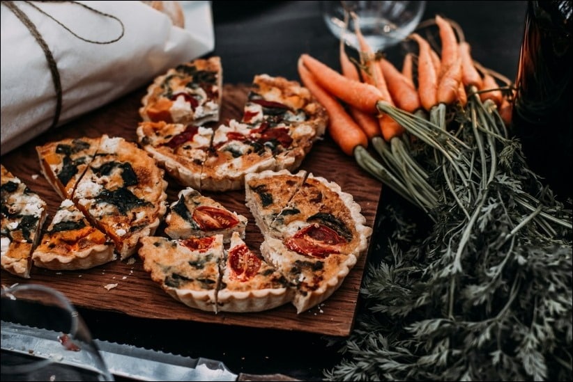 Quiche végétarienne aux Tranches Végé Lentilles Corail - Happy papilles